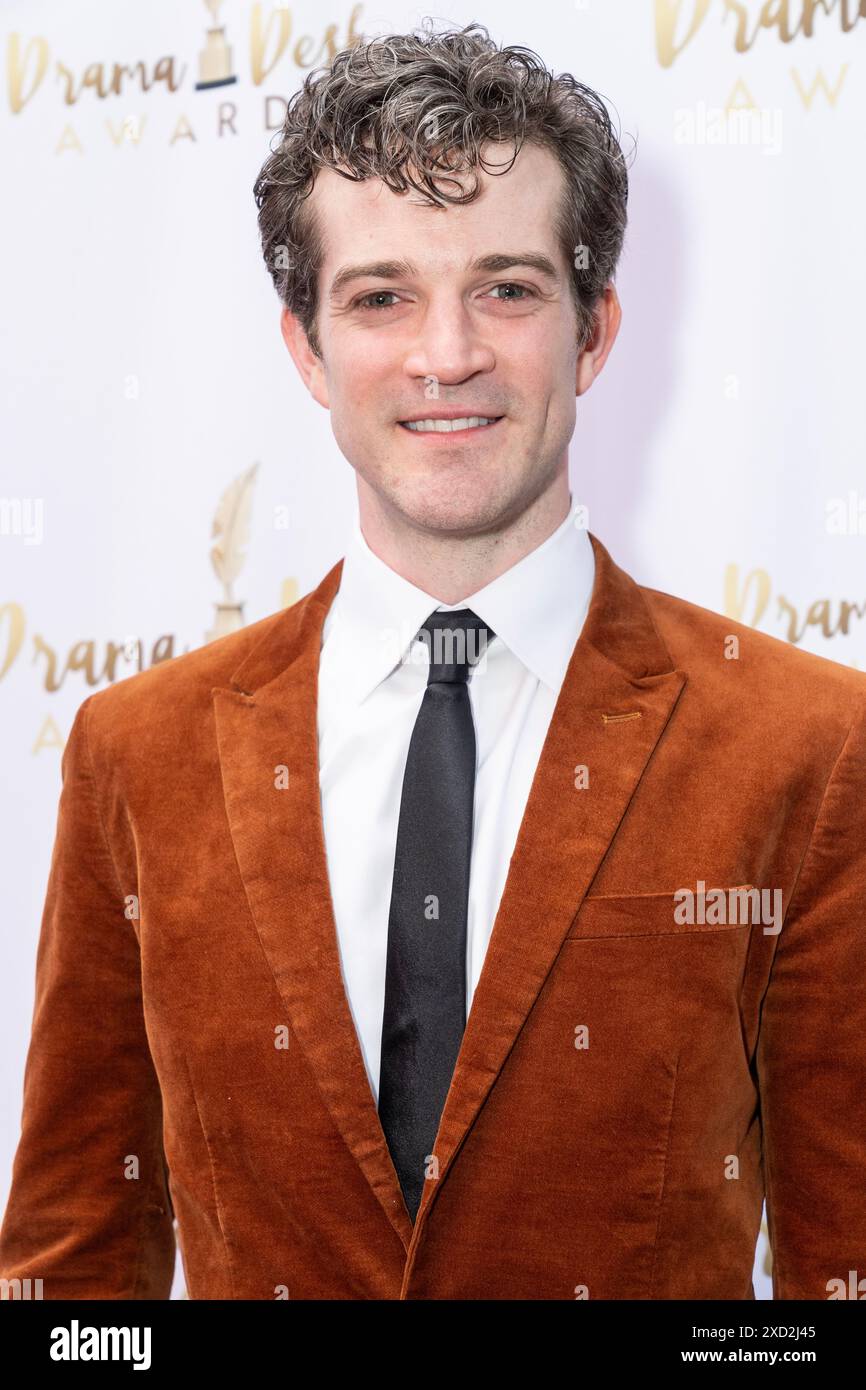 A.J. Shively attends the 2024 Drama Desk Awards at NYU Skirball Center ...