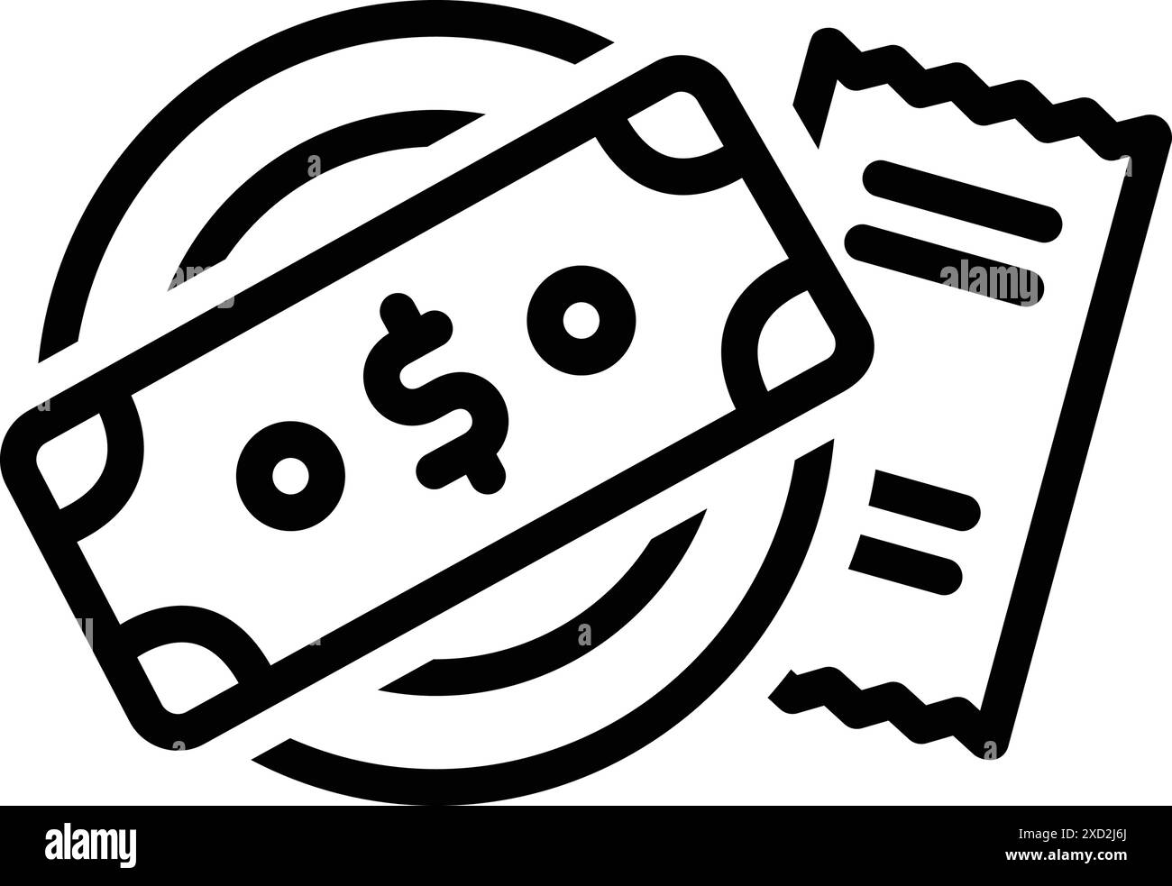 Waiter tip Stock Vector Images - Alamy