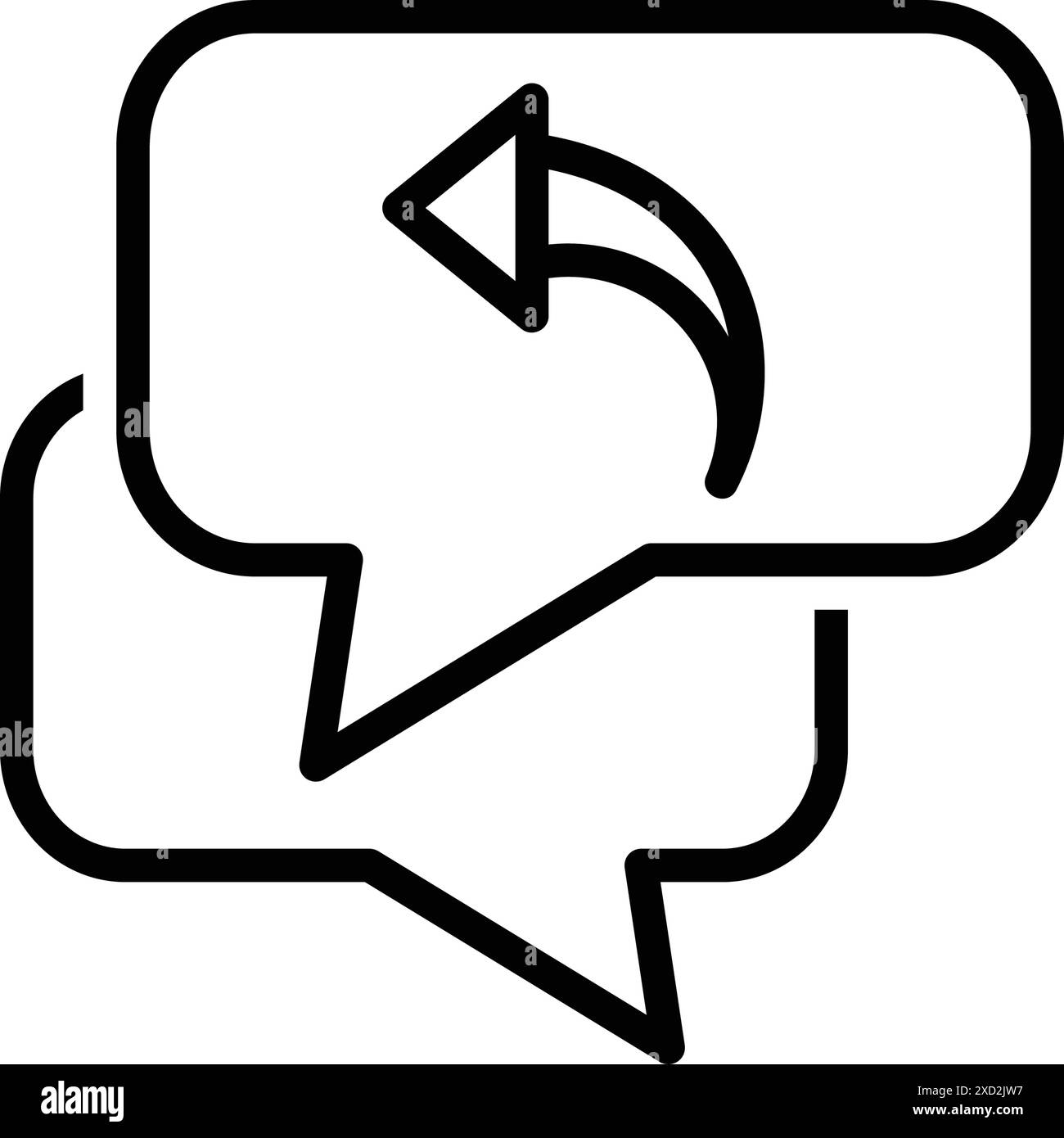 Icon for respond,response Stock Vector Image & Art - Alamy