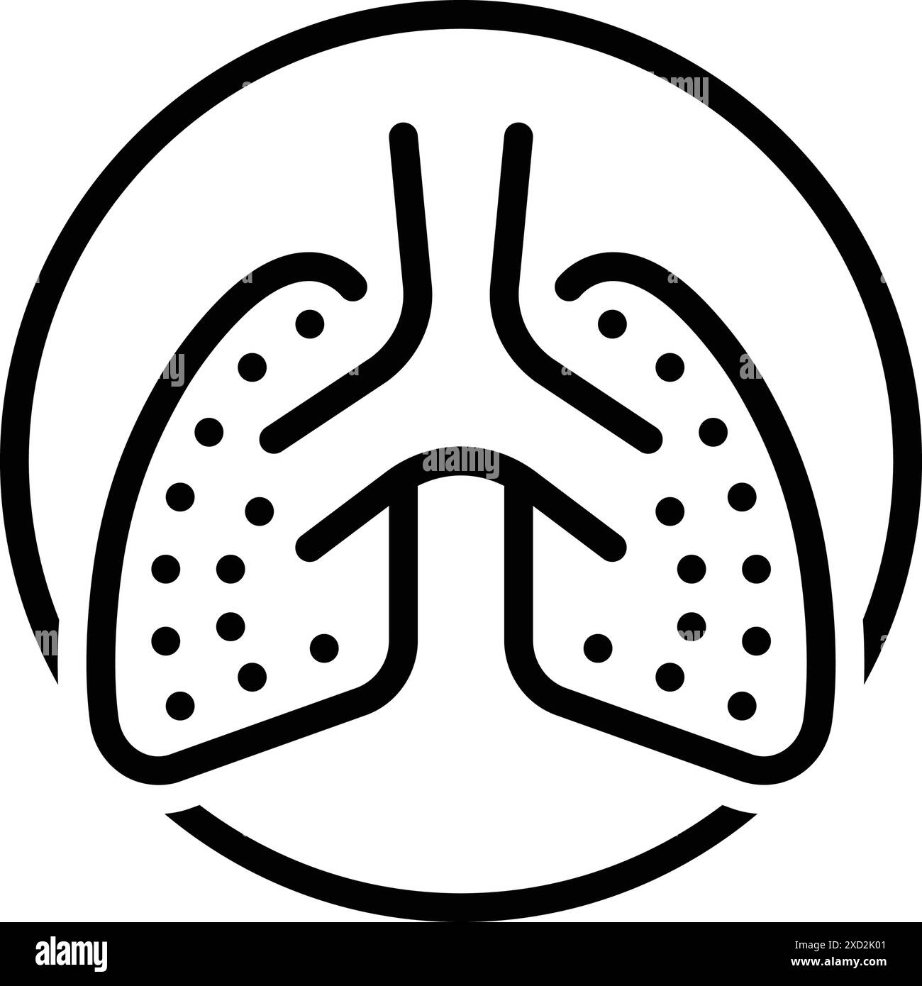 Icon for lung,breath Stock Vector Image & Art - Alamy