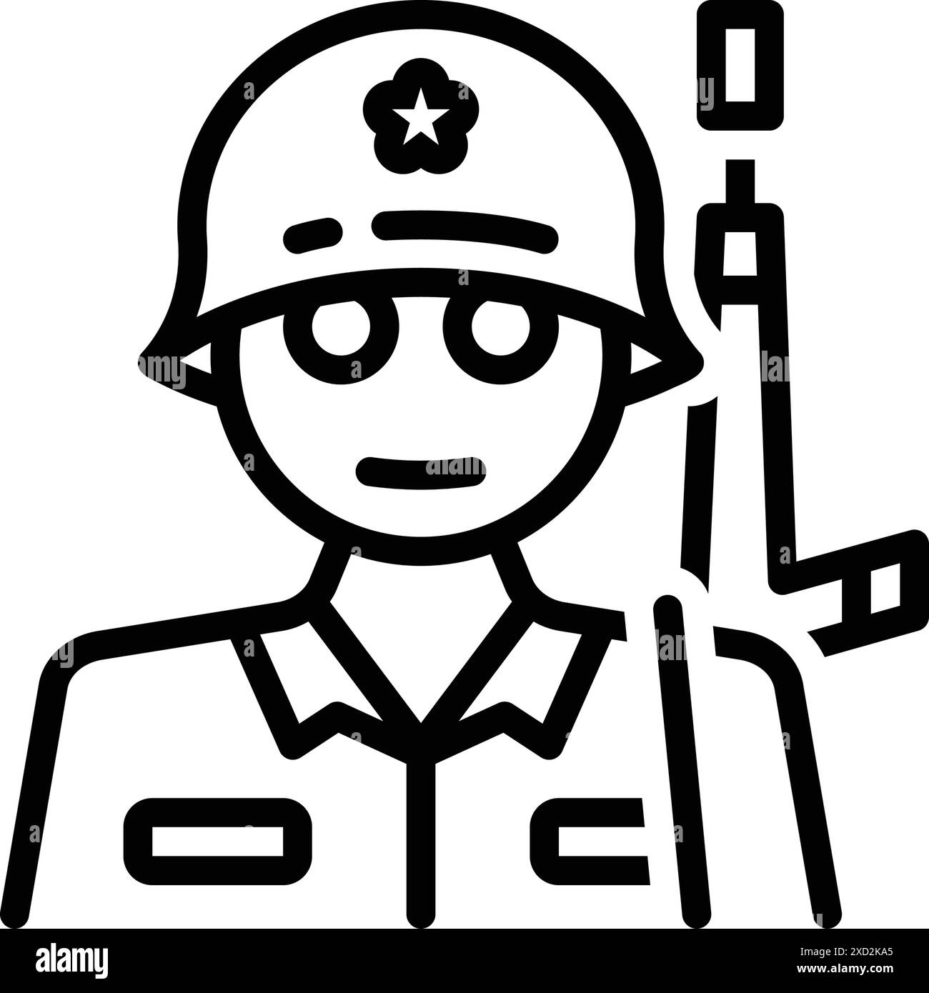 Icon for soldier,man of war Stock Vector Image & Art - Alamy