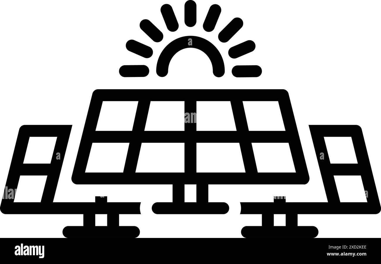 Icon for solar,panel Stock Vector Image & Art - Alamy