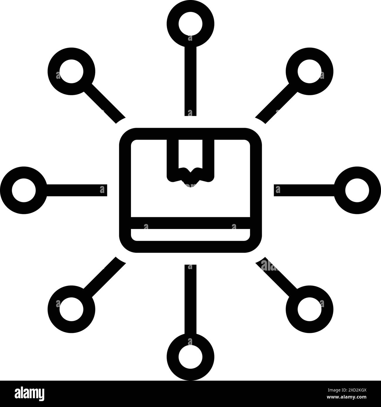 Spread distribution Cut Out Stock Images & Pictures - Alamy