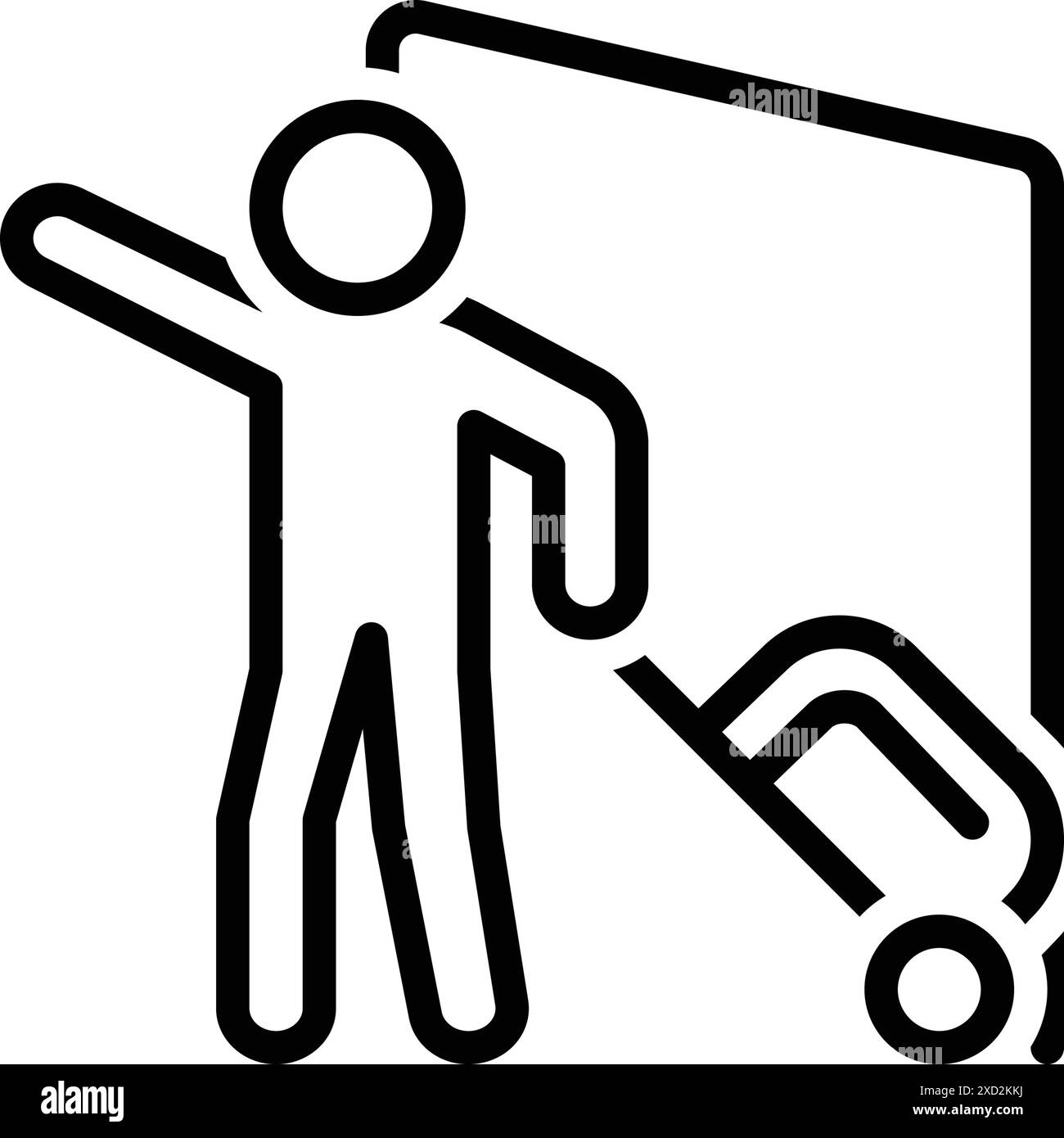 Icon for arrive,reach Stock Vector Image & Art - Alamy