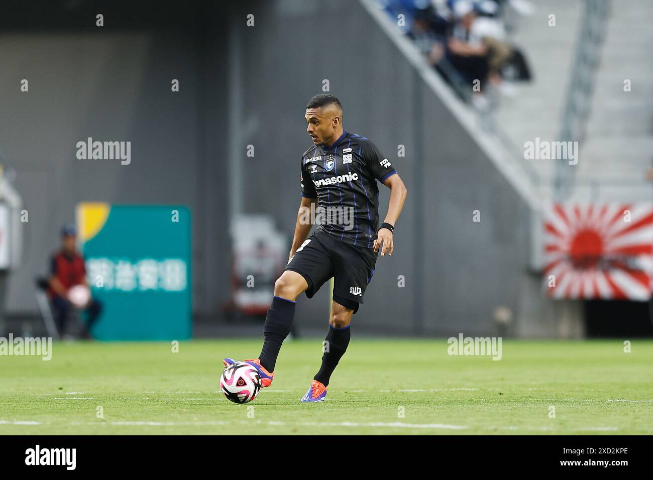 Suita, Japan. 16th June, 2024. Dawhan (Gamba) Football/Soccer ...