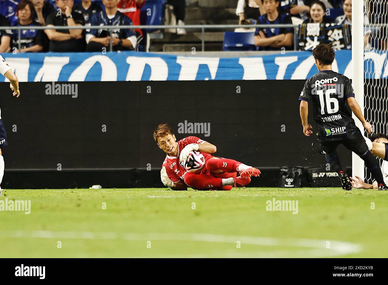 Suita, Japan. 16th June, 2024. Jun Ichimori (Gamba) Football/Soccer ...