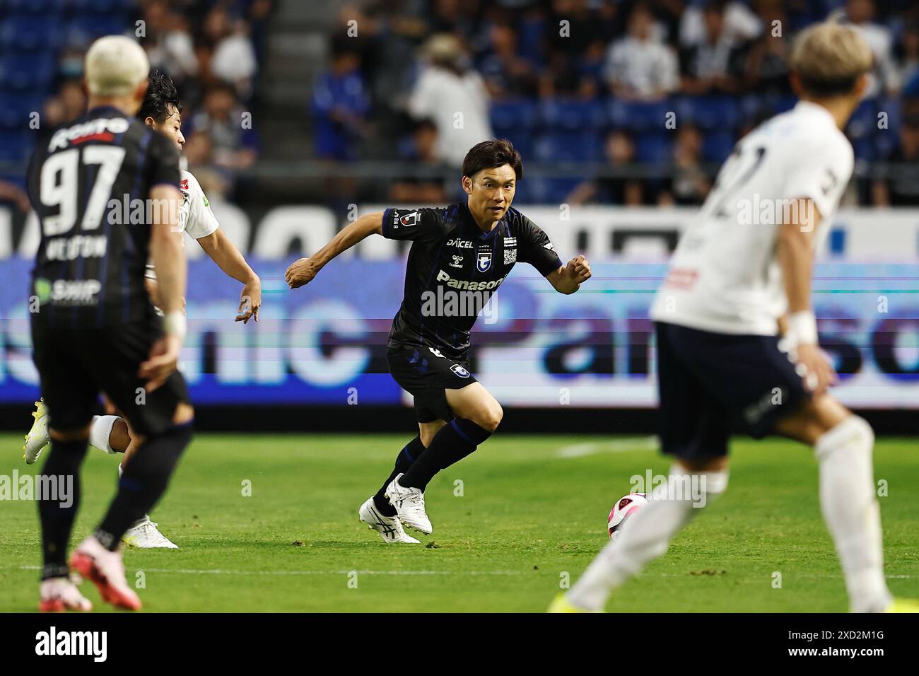 Suita, Japan. 16th June, 2024. Keisuke Kurokawa (Gamba) Football/Soccer ...
