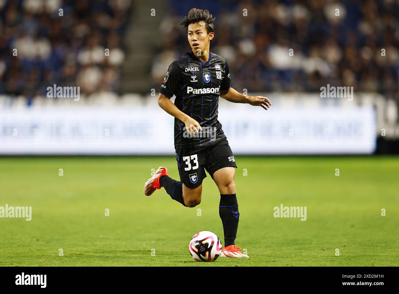 Suita, Japan. 16th June, 2024. Shinya Nakano (Gamba) Football/Soccer : Japanese "2024 Meiji ...