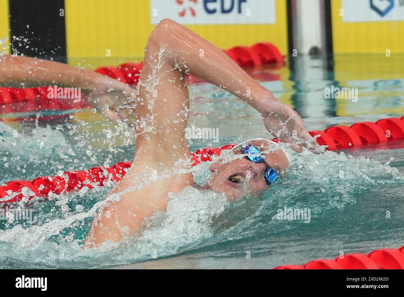 AUBRY David OF MONTPELLIER... FINAL 800 M Freestyle MEN during the ...