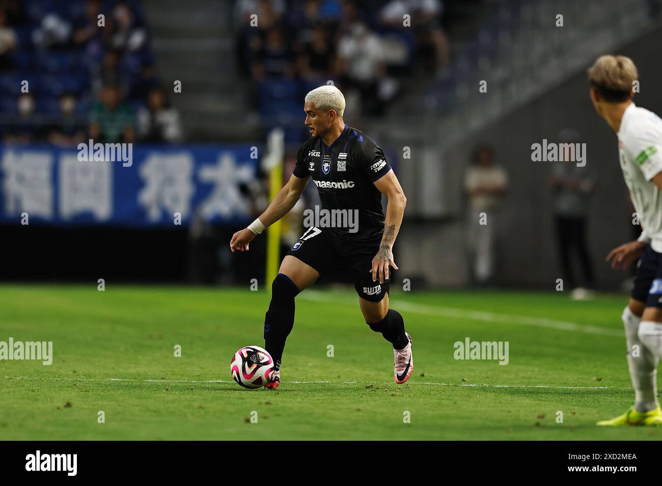 Suita, Japan. 16th June, 2024. Welton (Gamba) Football/Soccer ...