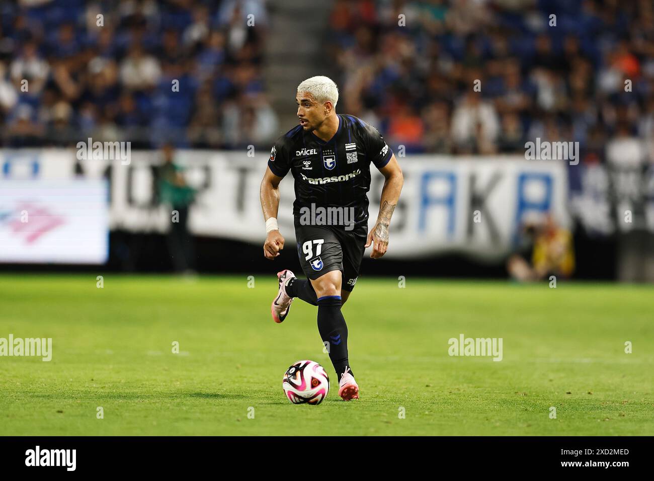 Suita, Japan. 16th June, 2024. Welton (Gamba) Football/Soccer ...
