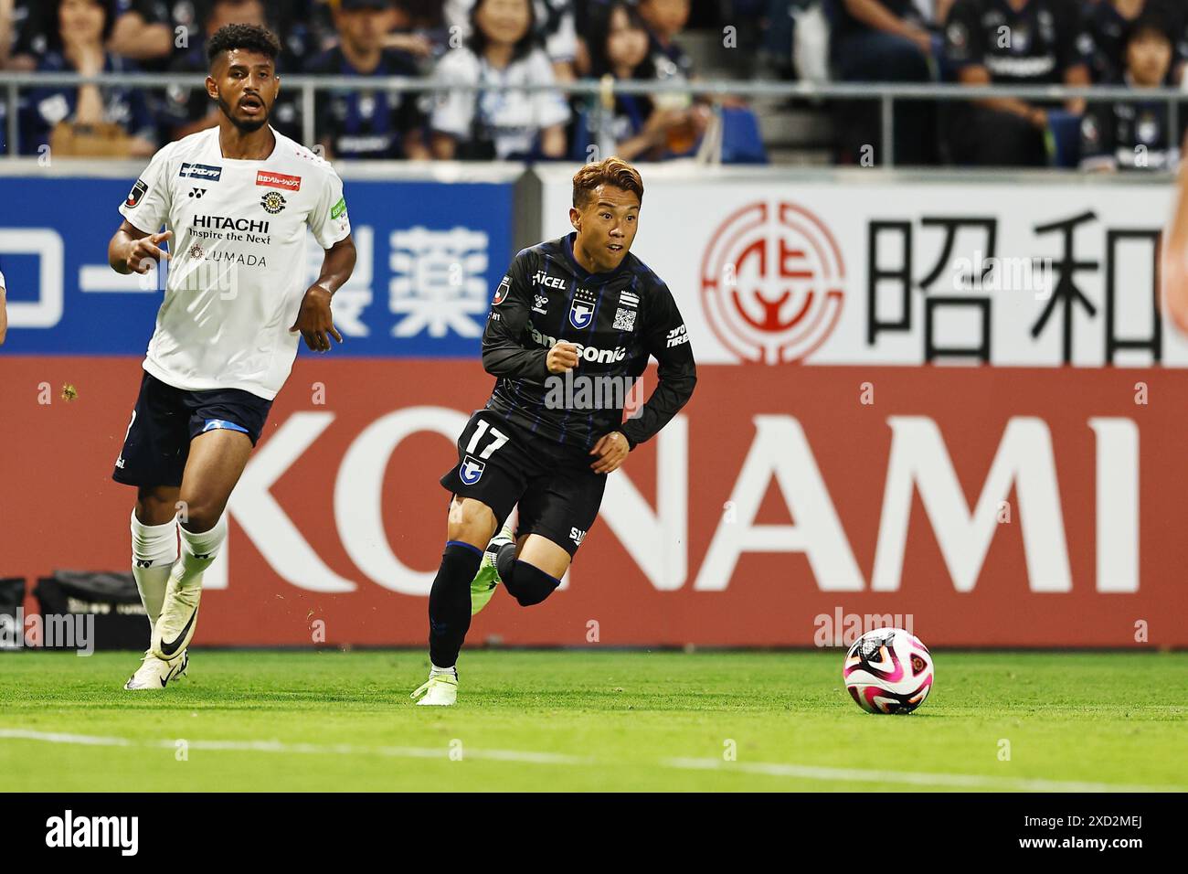 Suita, Japan. 16th June, 2024. Ryoya Yamashita (Gamba) Football/Soccer ...