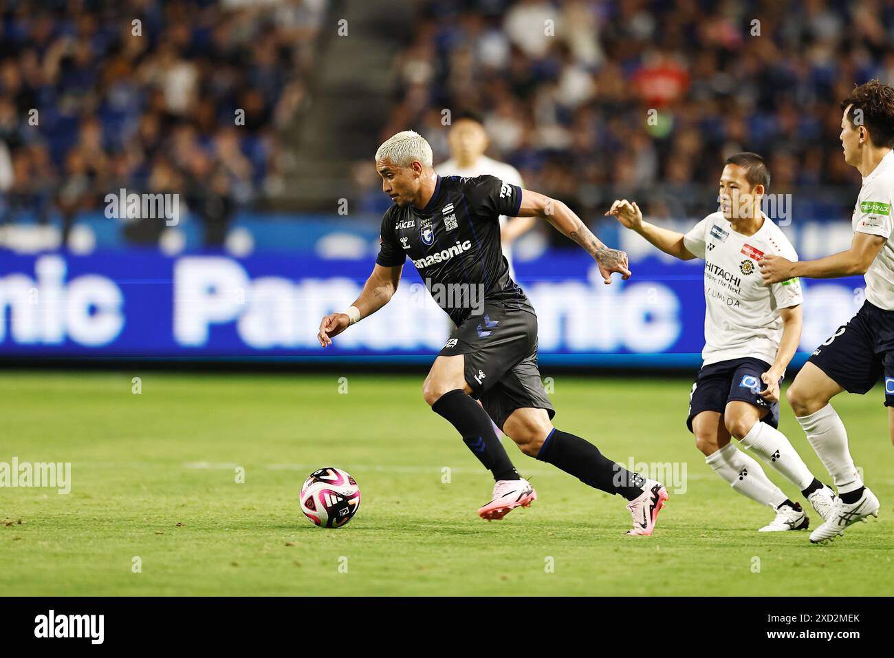 Suita, Japan. 16th June, 2024. Welton (Gamba) Football/Soccer ...
