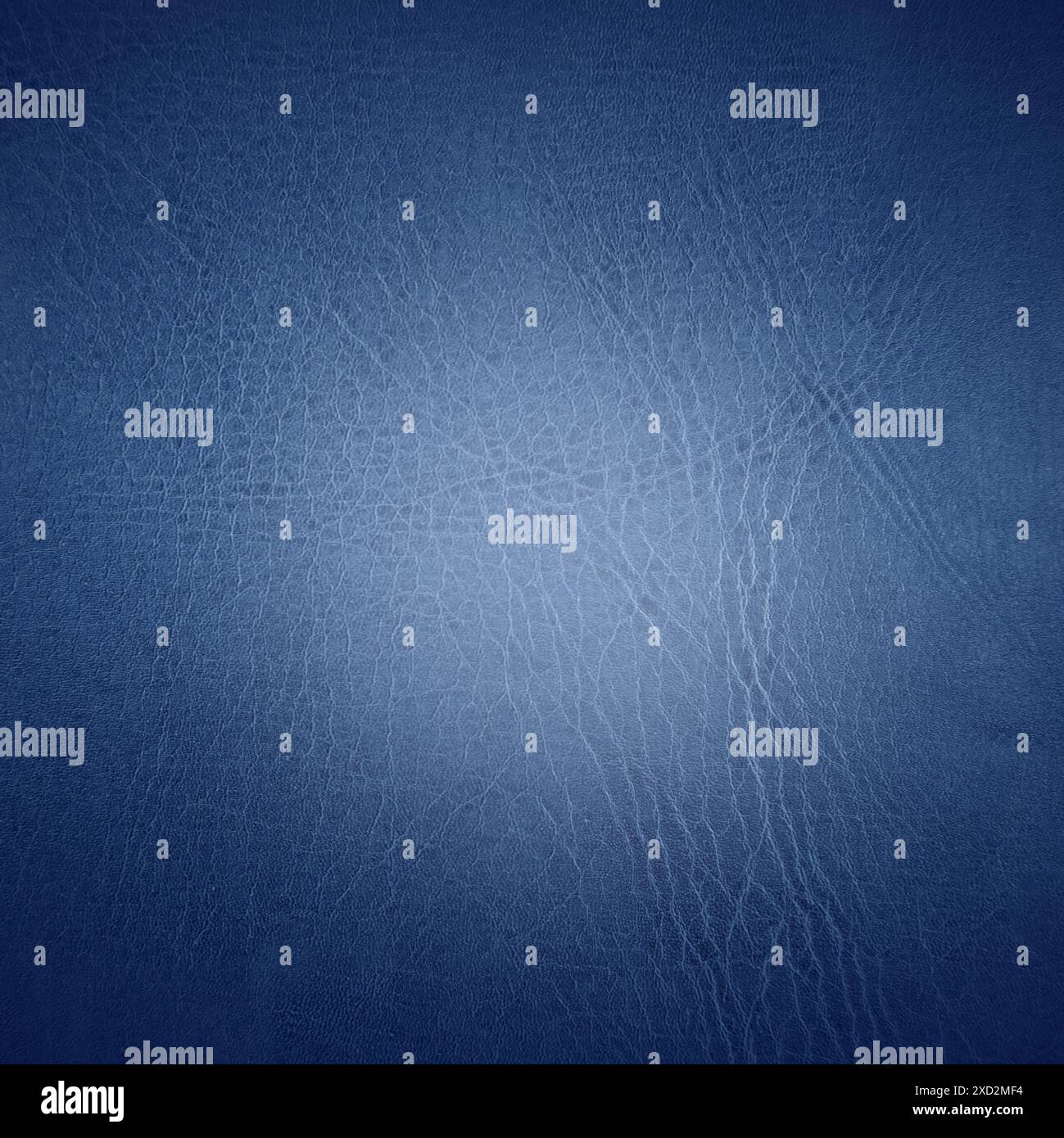 Blue leather texture in a vignette and with a light effect Stock Photo ...