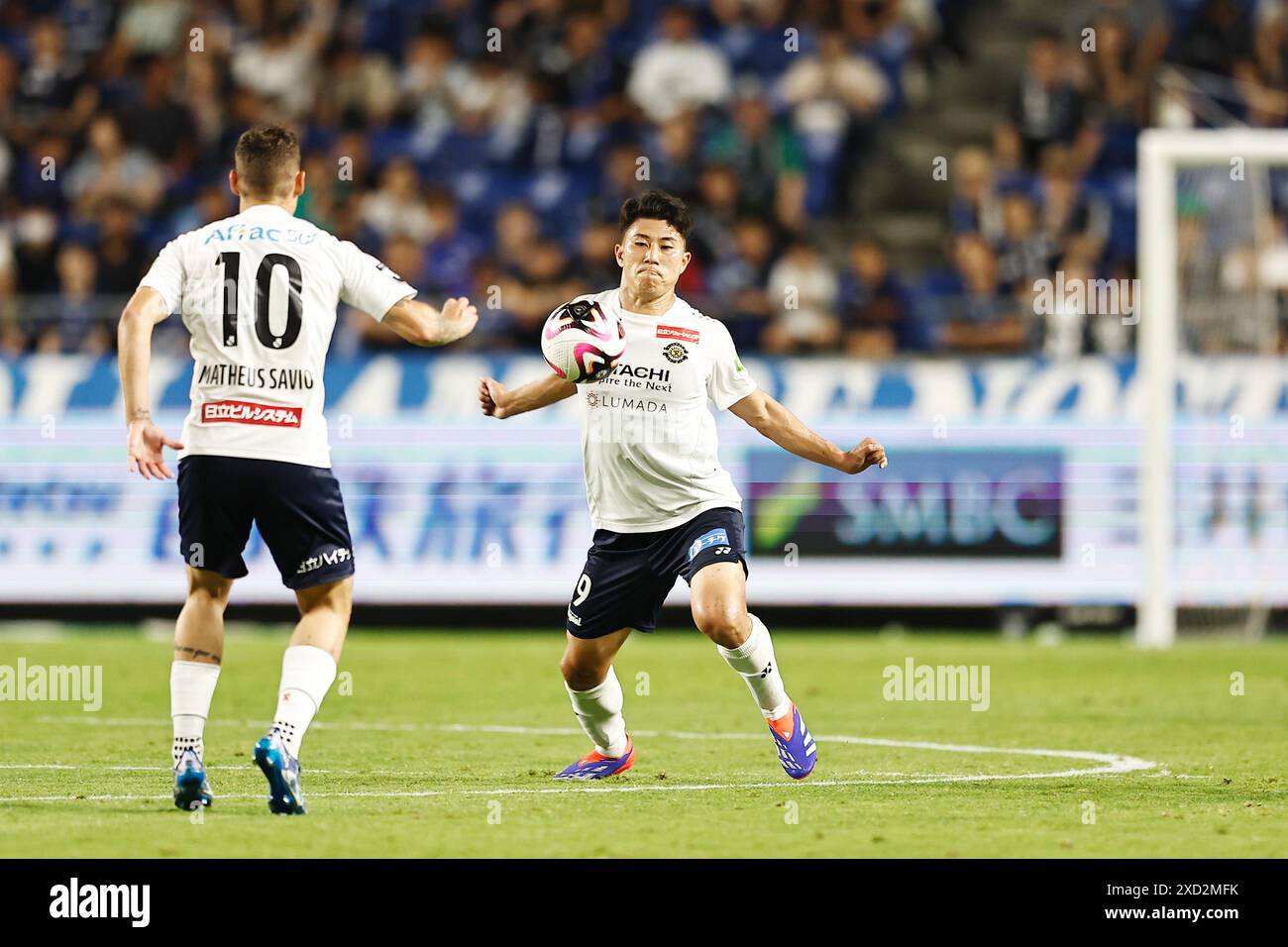 Suita, Japan. 16th June, 2024. Mao Hosoya (Reysol) Football/Soccer ...