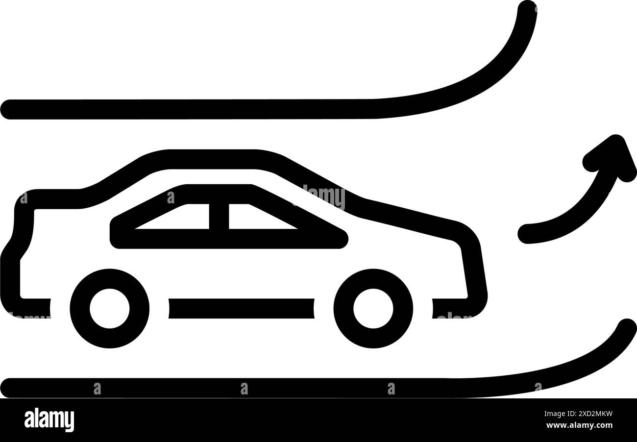 Icon for side,road side Stock Vector Image & Art - Alamy