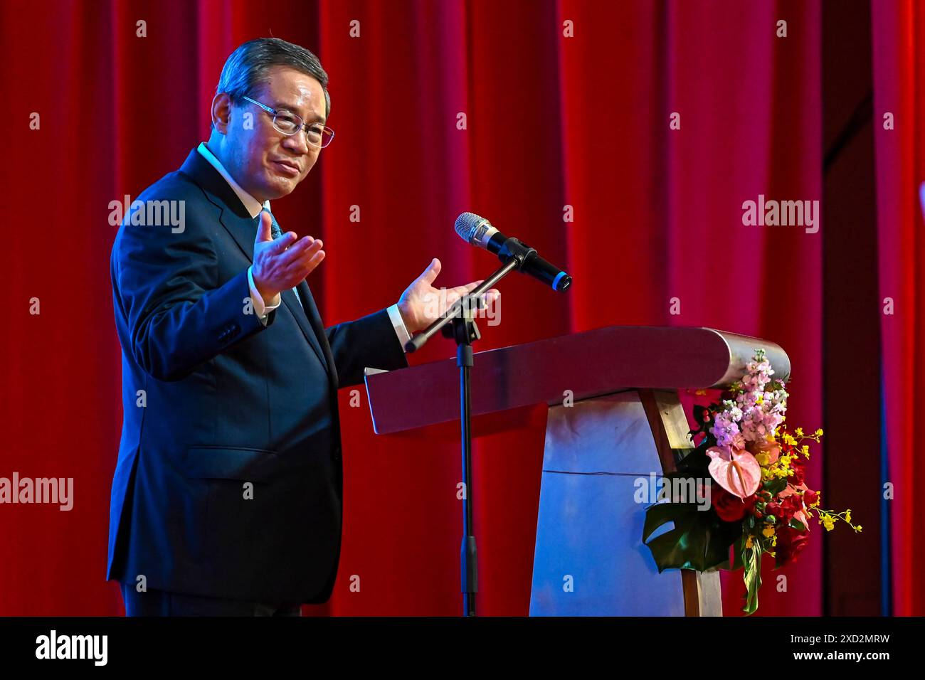 In this photo released by Malaysia's Department of Information, China's ...