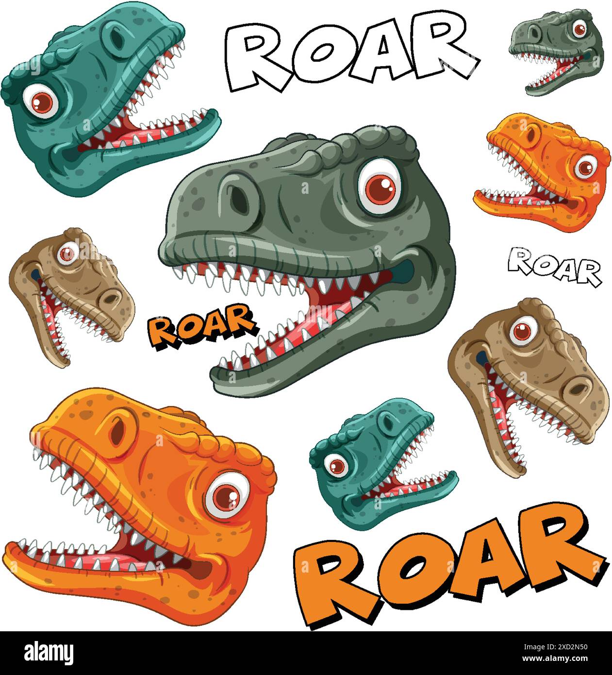 Colorful mesozoic art hi-res stock photography and images - Alamy