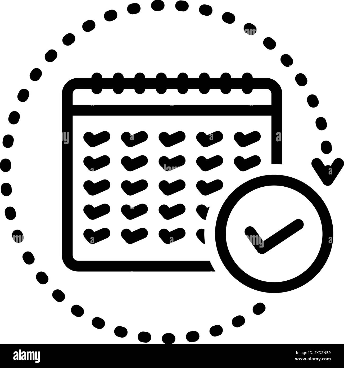 Icon for annual,yearly Stock Vector Image & Art - Alamy