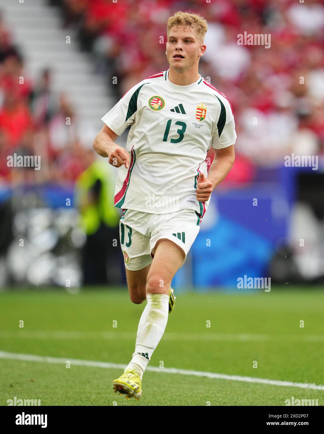 Stuttgart, Germany. 19th June, 2024. Andras Schafer of Hungary during ...