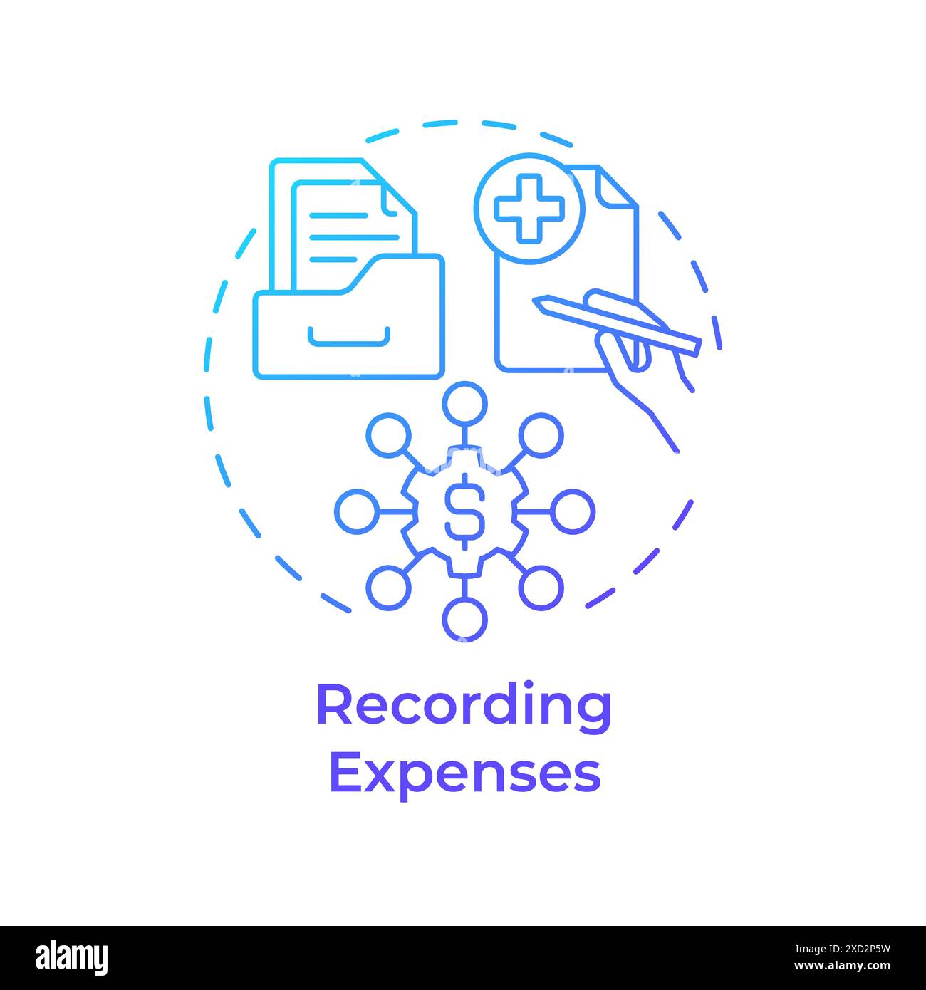 Expense documentation Stock Vector Images - Alamy