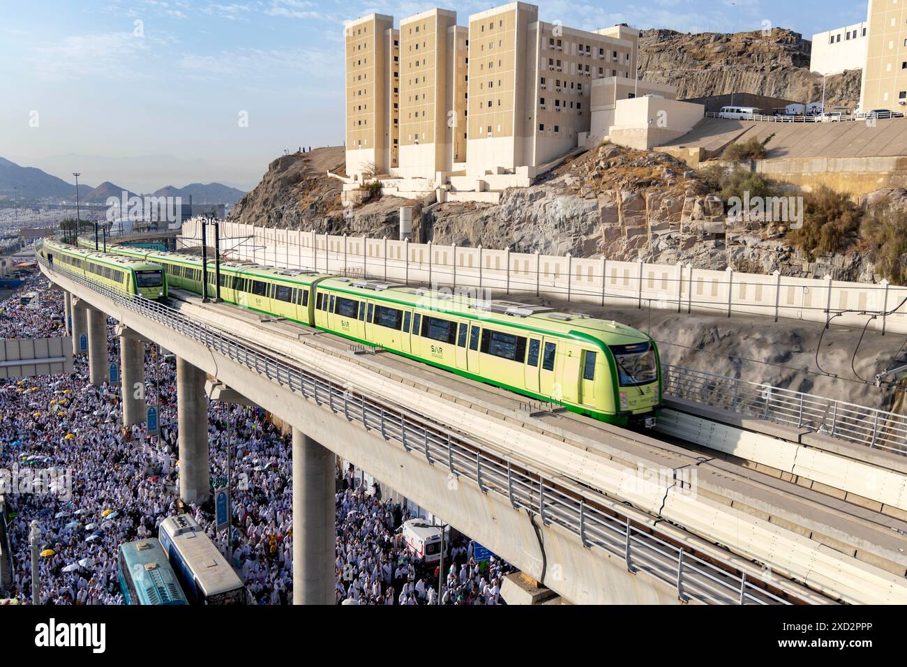 (240620) -- MECCA, June 20, 2024 (Xinhua) -- This photo taken on June ...