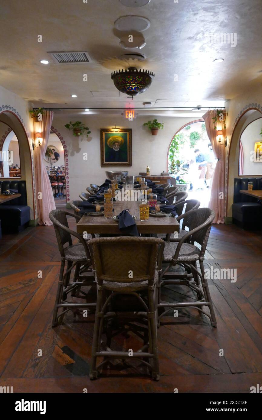 Beverly Hills, California, USA 16th June 2024 The Hideaway Restaurant ...