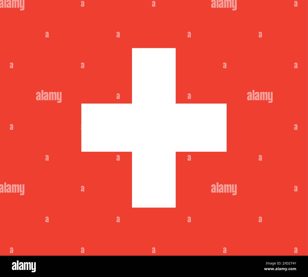 Canton flag switzerland Stock Vector Images - Alamy