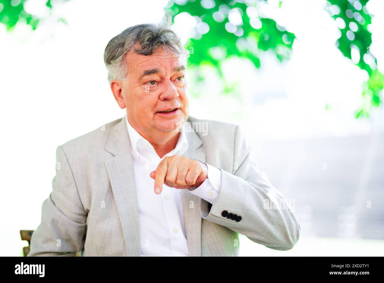Vice-Chancellor and Green Party leader Werner Kogler on Wednesday, 19 ...
