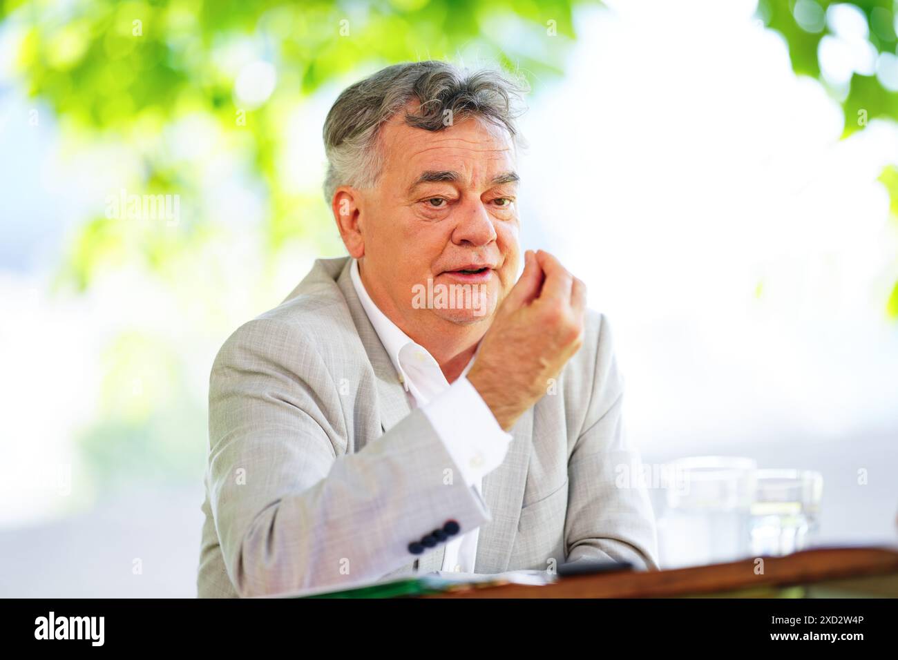 Vice-Chancellor and Green Party leader Werner Kogler on Wednesday, 19 ...