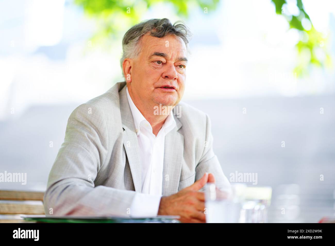 Vice-Chancellor and Green Party leader Werner Kogler on Wednesday, 19 ...