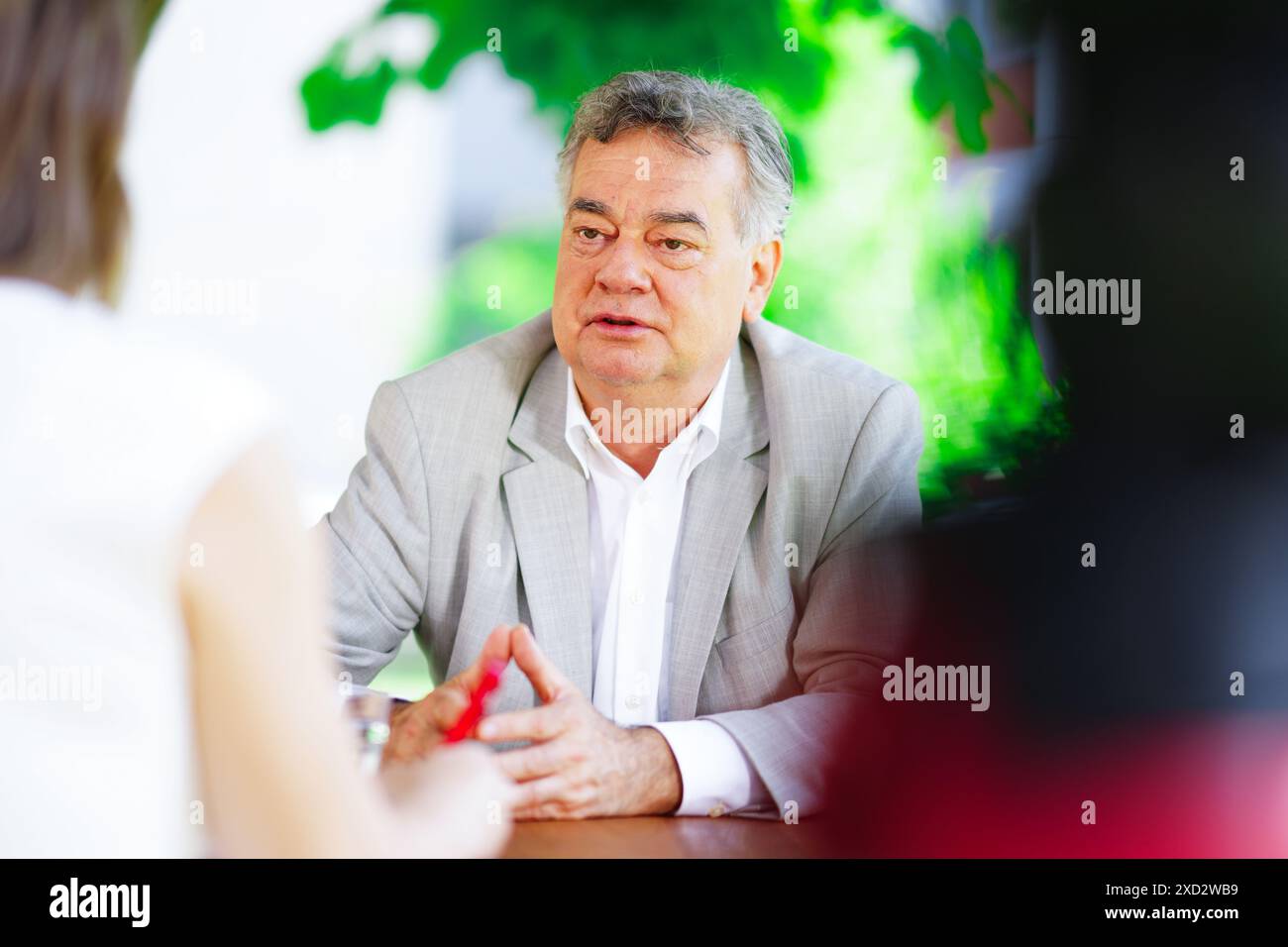 Vice-Chancellor and Green Party leader Werner Kogler on Wednesday, 19 ...