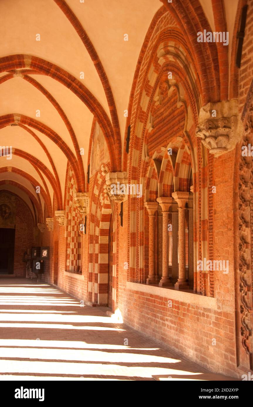 Chiaravalle della Abbey, Alseno, Piacenza, Emilia Romagna, Italy Stock ...