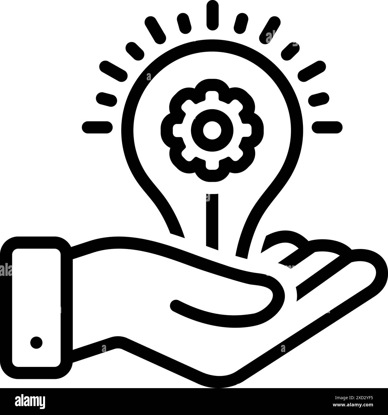 Bulb electricity provider Stock Vector Images - Alamy