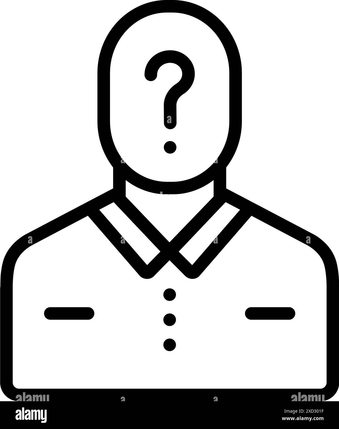 Icon for guess,who,question Stock Vector Image & Art - Alamy