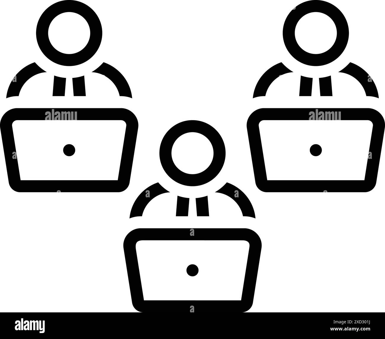 Workforce and staff Black and White Stock Photos & Images - Alamy
