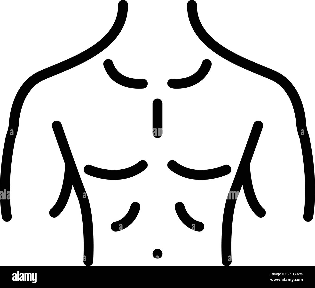 Icon for chest,bosom Stock Vector Image & Art - Alamy