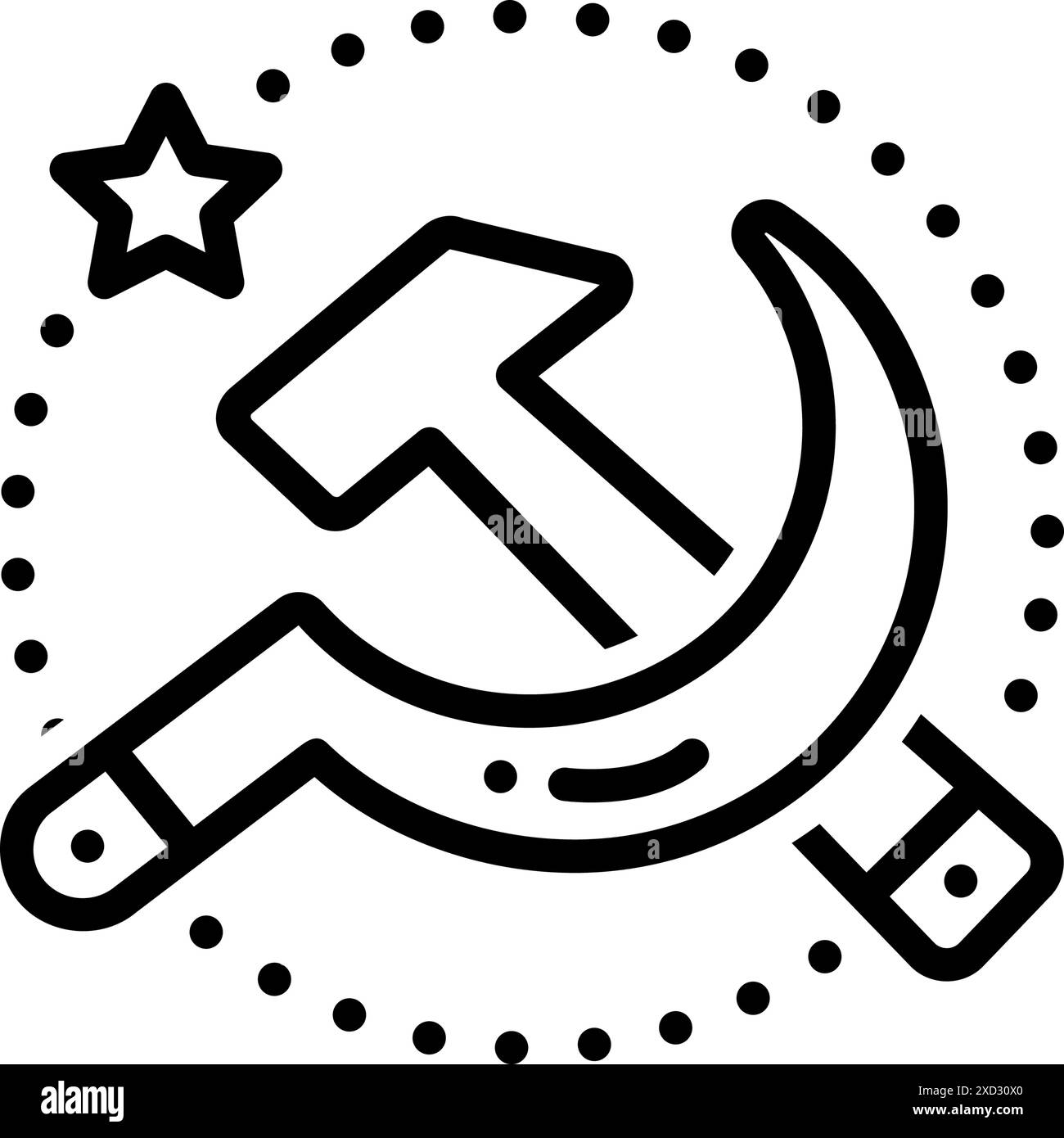 Icon for soviet,communist Stock Vector Image & Art - Alamy
