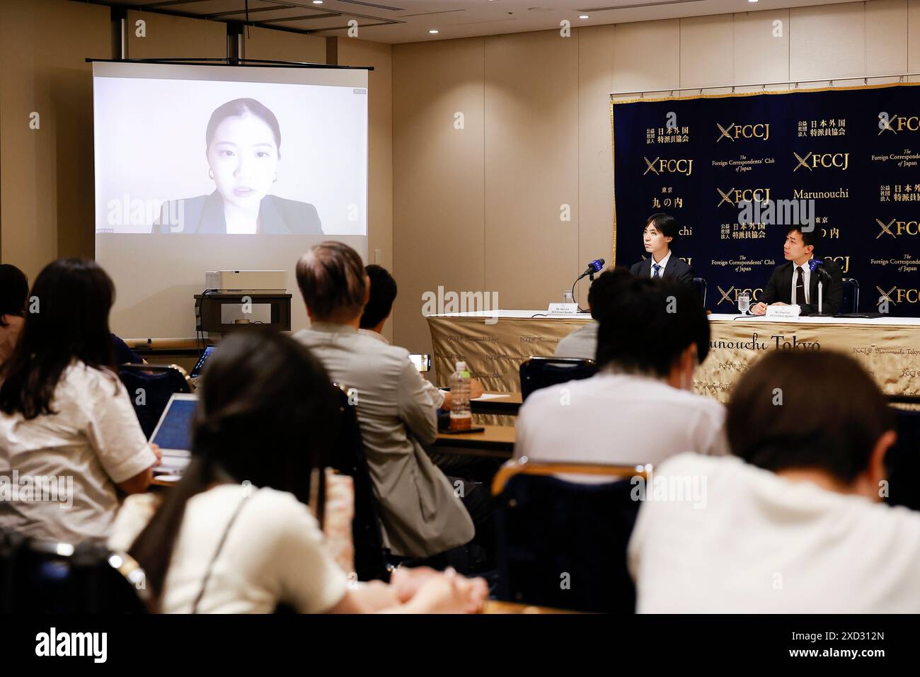 June 20, 2024, Tokyo, Japan: (L to R) Anna Kwok Executive Director of ...
