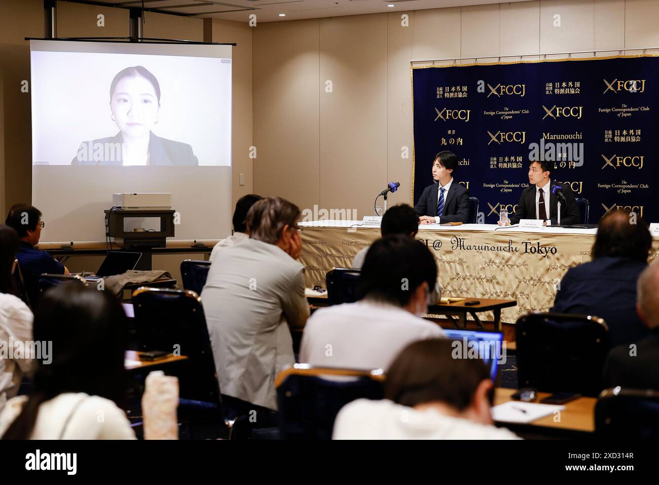 June 20, 2024, Tokyo, Japan: (L to R) Anna Kwok Executive Director of ...