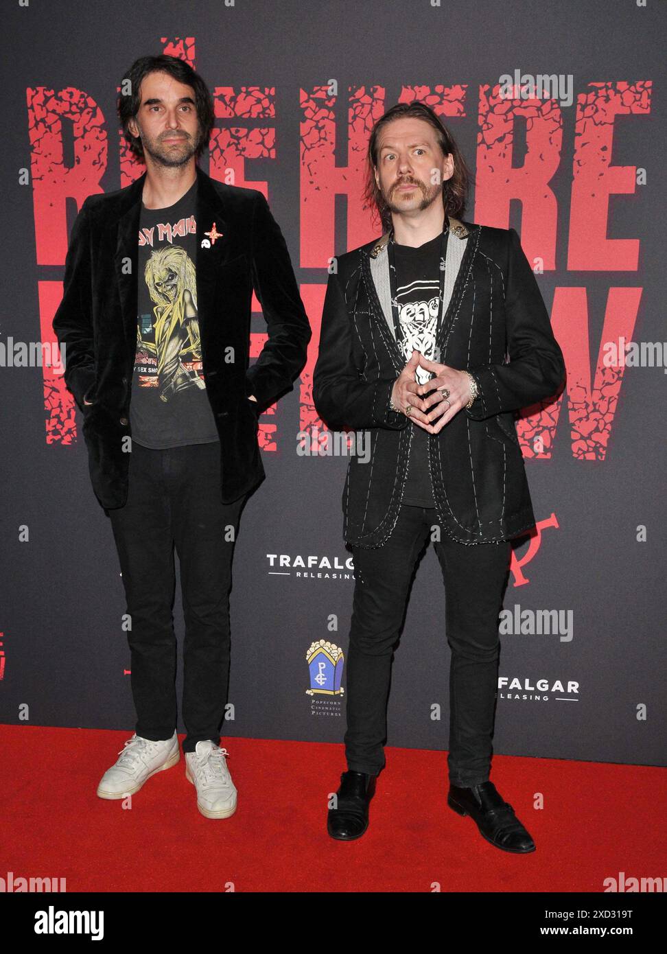 Alex Ross Perry and Tobias Forge at the "Rite Here Rite Now" world film ...