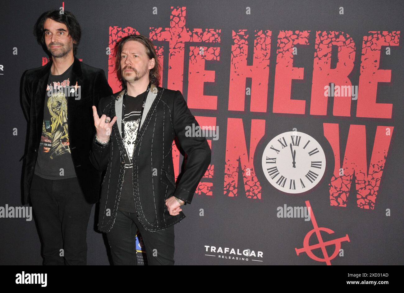 Alex Ross Perry and Tobias Forge at the "Rite Here Rite Now" world film ...