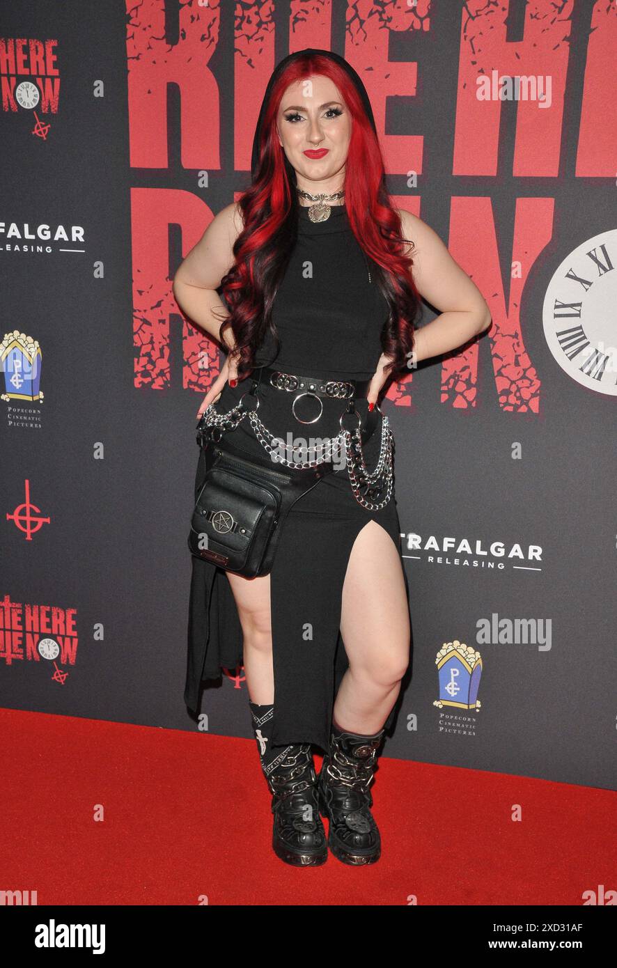 Knightenator at the "Rite Here Rite Now" world film premiere ...