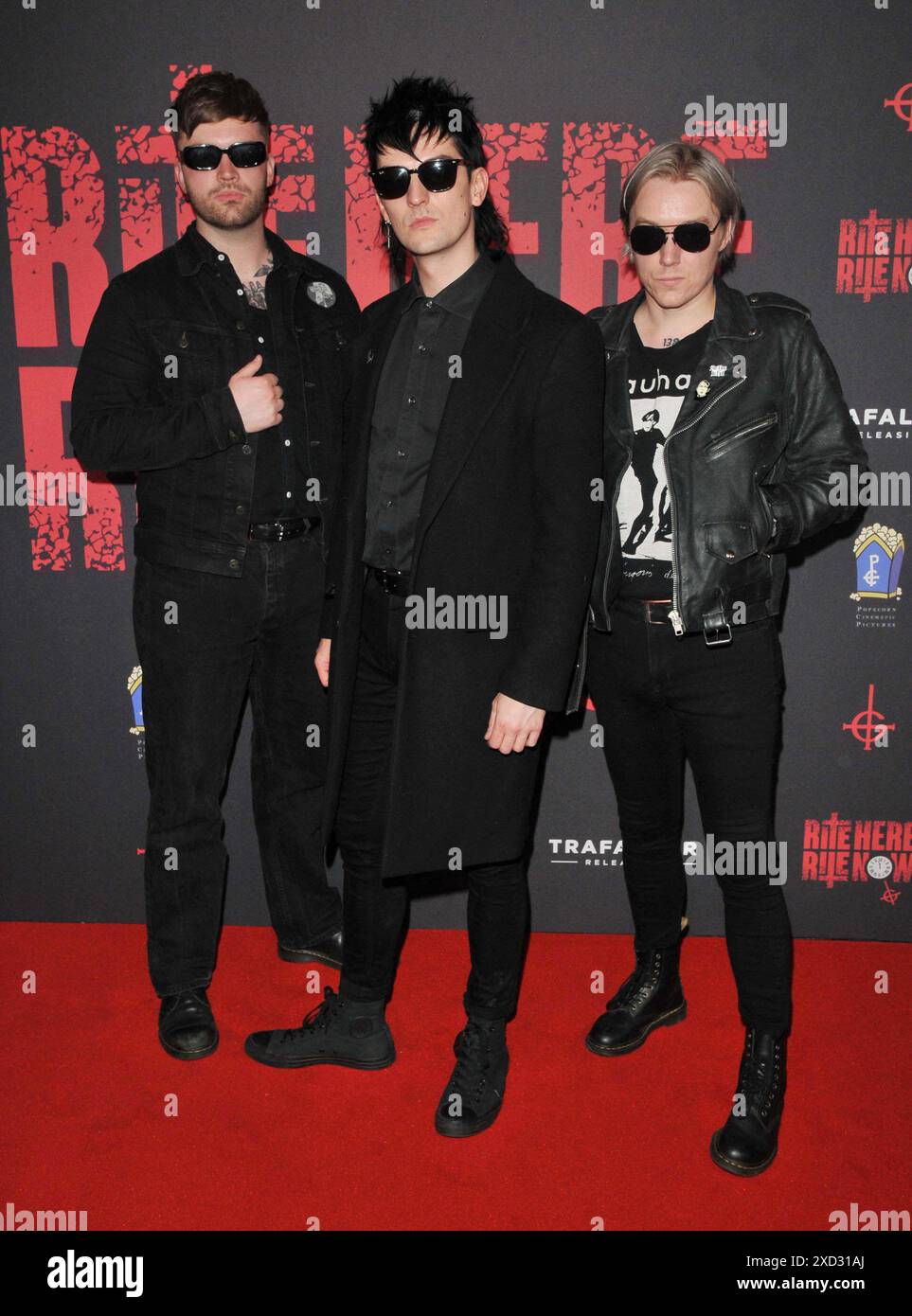 Creeper (Jake Fogarty, Will Gould and Ian Miles) at the "Rite Here Rite ...