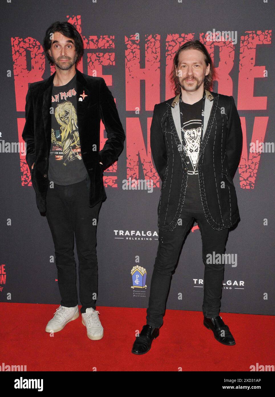 Alex Ross Perry and Tobias Forge at the "Rite Here Rite Now" world film ...