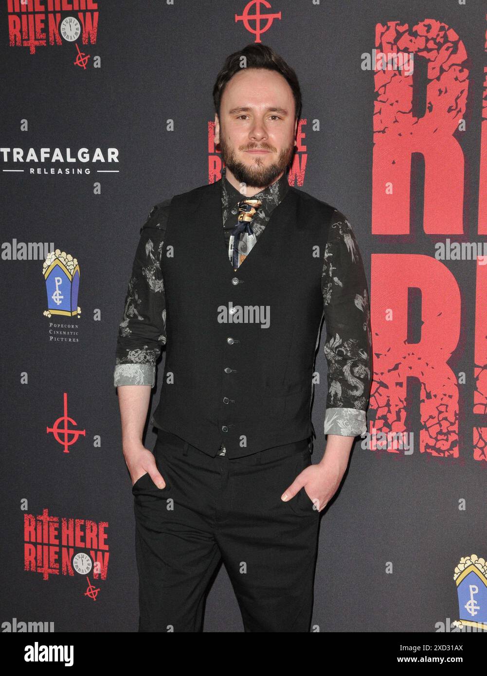 Austin Dickinson at the "Rite Here Rite Now" world film premiere ...