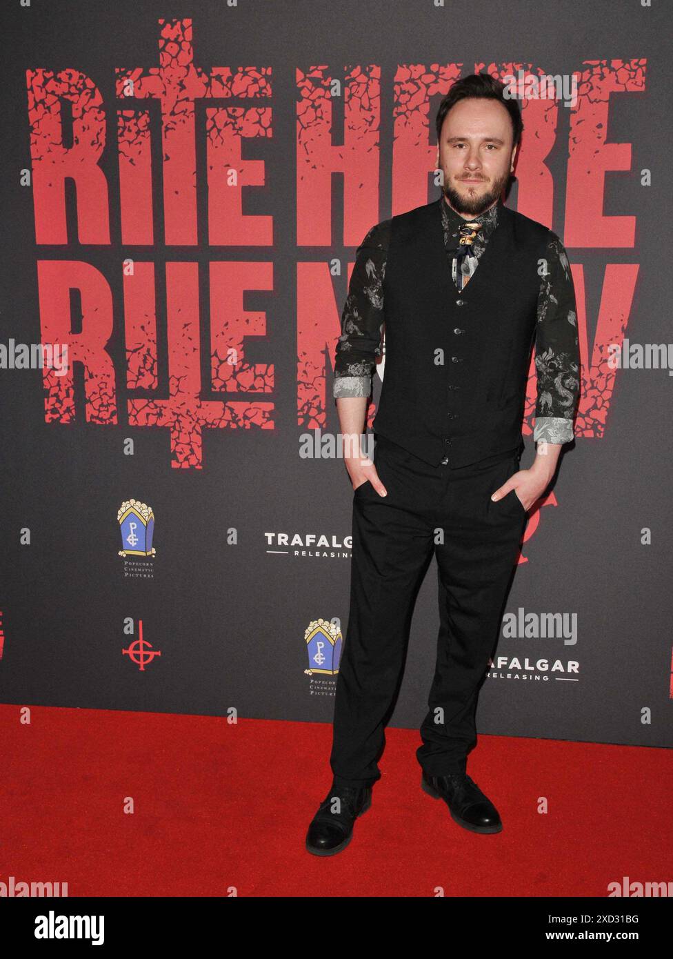 Austin Dickinson at the "Rite Here Rite Now" world film premiere ...