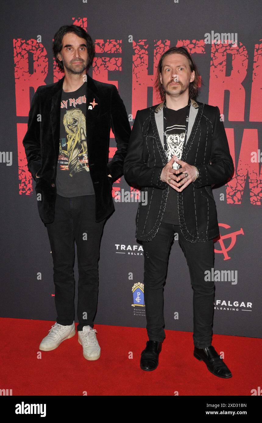 Alex Ross Perry and Tobias Forge at the "Rite Here Rite Now" world film ...