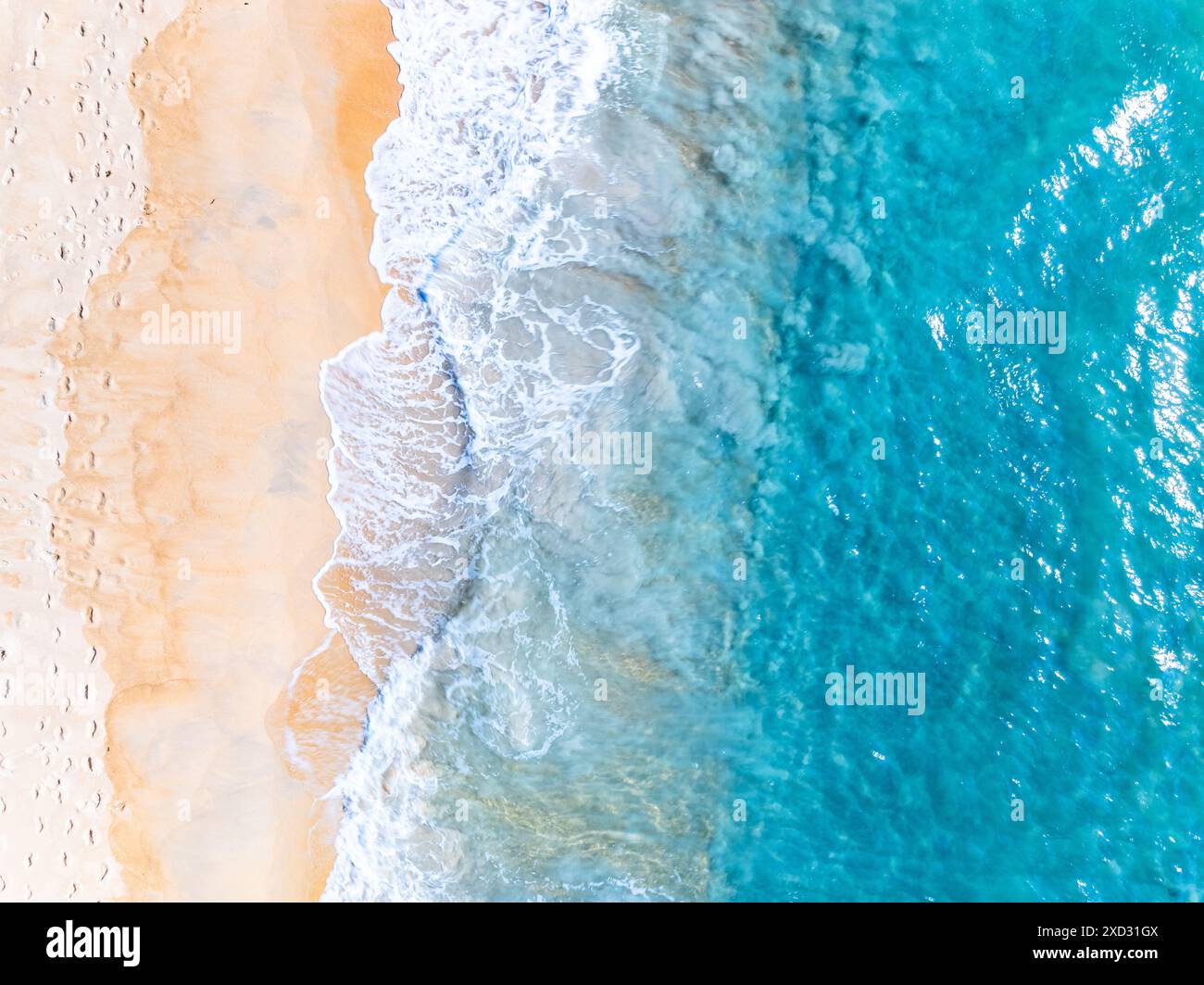 Amazing Top view sea beach landscape background,Summer sea waves ...