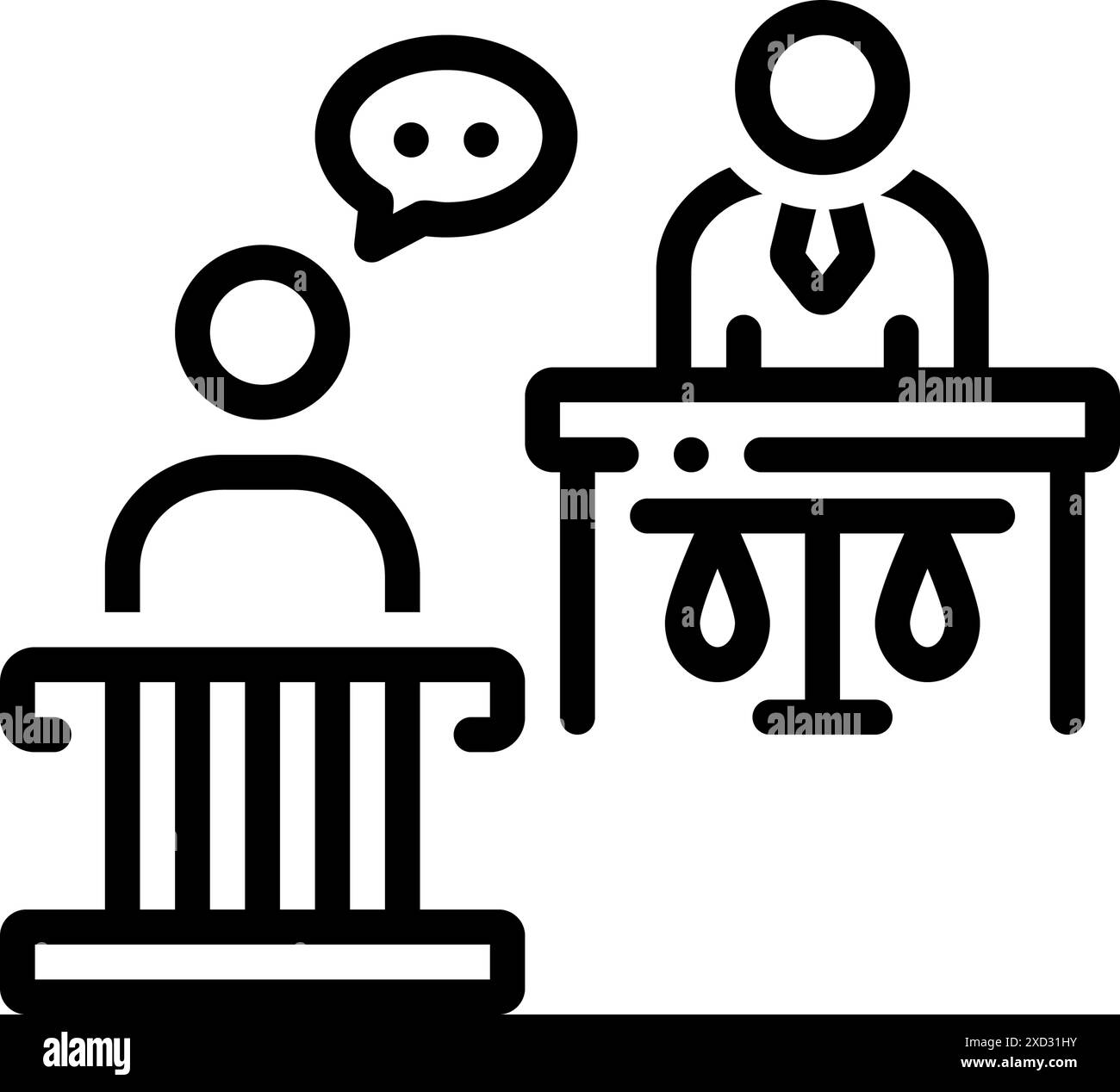 Crime witness Stock Vector Images - Alamy